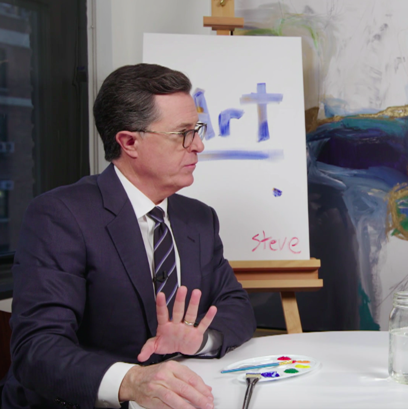 Late Show with Stephen Colbert Auctioning Art to Support the AATA ...