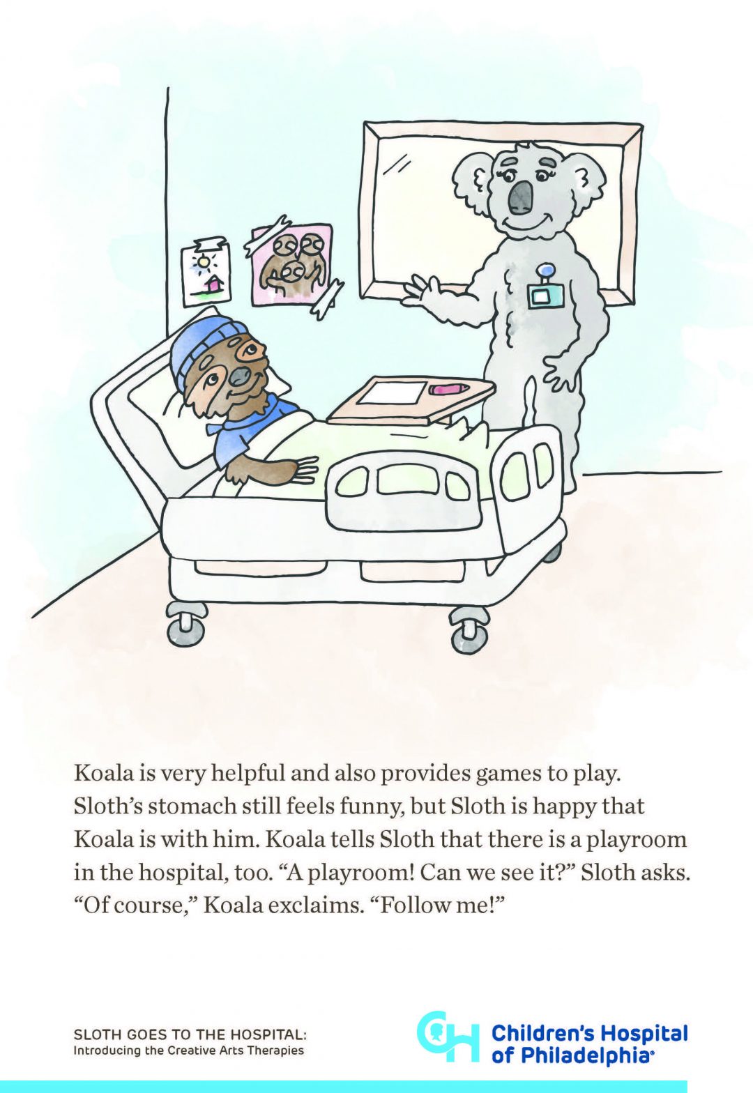A Sloth Goes to the Hospital: A Children’s Book Helps Young Patients ...