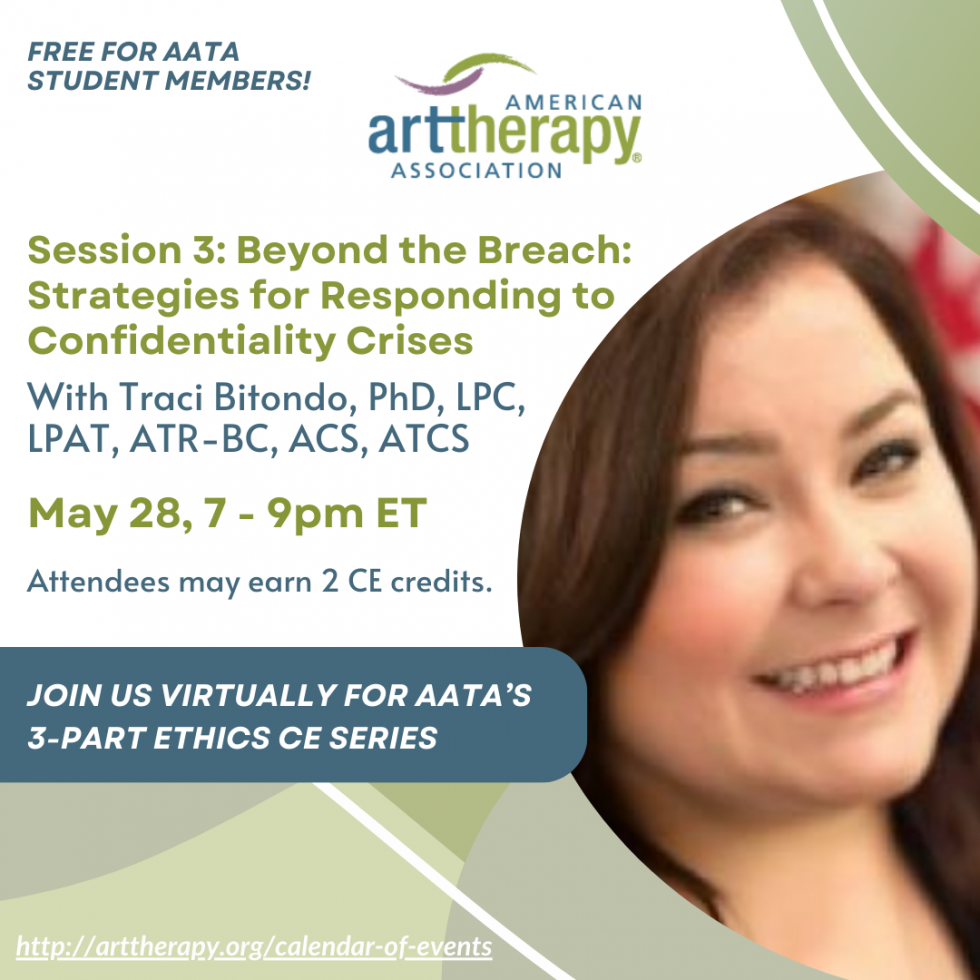 Upcoming Events - American Art Therapy Association